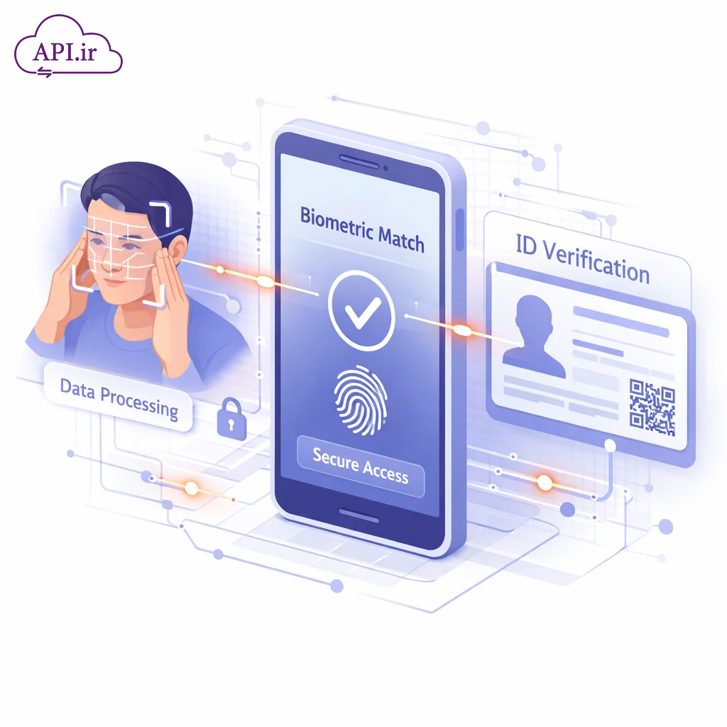 راهکار e-KYC: سرویس احراز هویت تصویری و تطبیق بیومتریک - API.ir